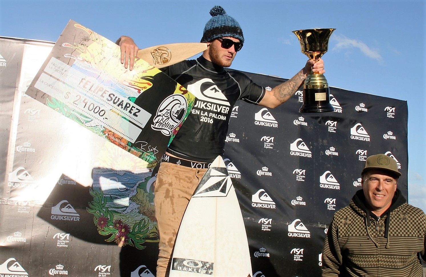 El surf tiene nuevo campeón: Felipe Suárez « Diario La Capital de Mar ...